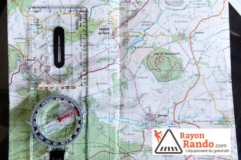 Comment utiliser une boussole en randonnée?